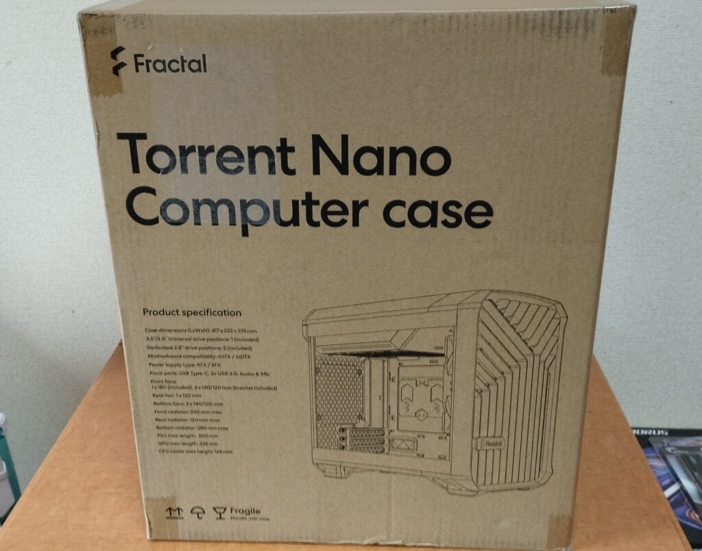 Fractal Design Torrent Nano Solid | とある男のUbuntu