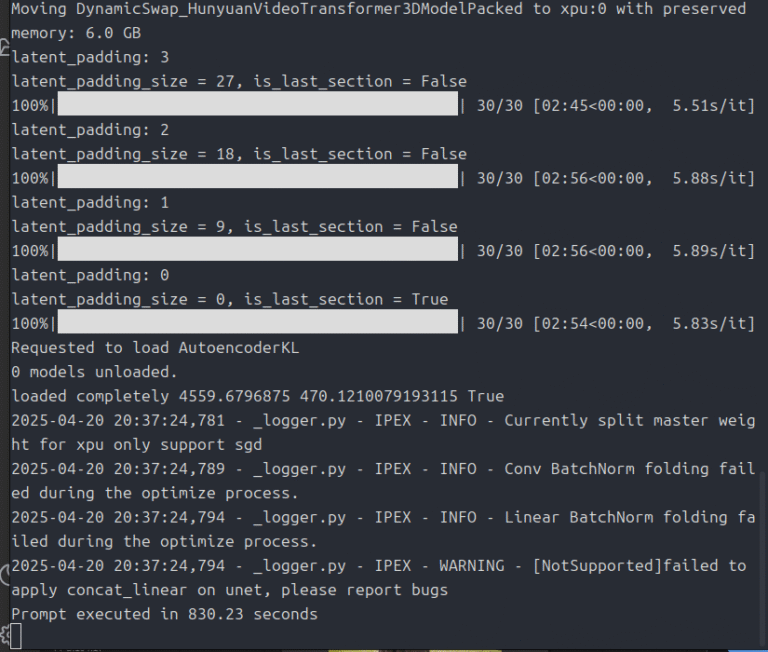 Intel ARCでFramePackをComfyUIで動かす（Ubuntu編） | とある男のUbuntu