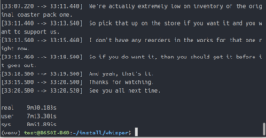 whisperをIntel Arcで動かす | とある男のUbuntu